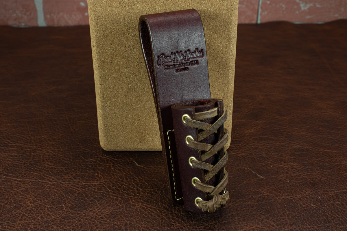 sleever Bar holder or bullpin Holder / Hand Made In USA – Road Life Leather